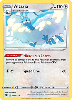 Altaria - Holo Rare Kort - Pokemon Plaza