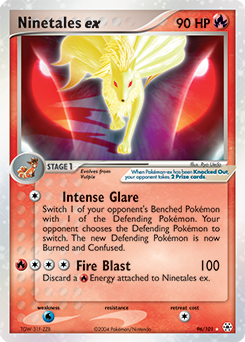 Ninetales EX - EX kort - Pokemon Plaza
